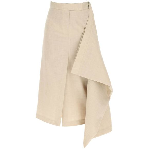 A.W.A.K.E. MODE | Skirts | Awake Mode Deconstructed Double Midi Skirt ...